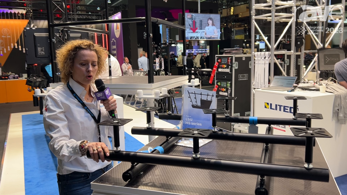 ISE 2023: Prolyte Shows LSU Horizontal Suspension System for Ceiling ...