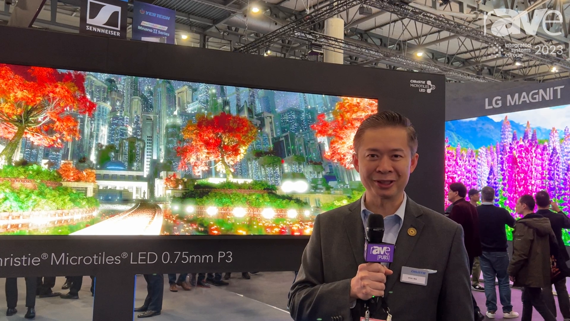 ISE 2023: Christie Intros Microtiles LED 4K Video Wall Solution With .75mm or 1mm Pixel Pitch ...