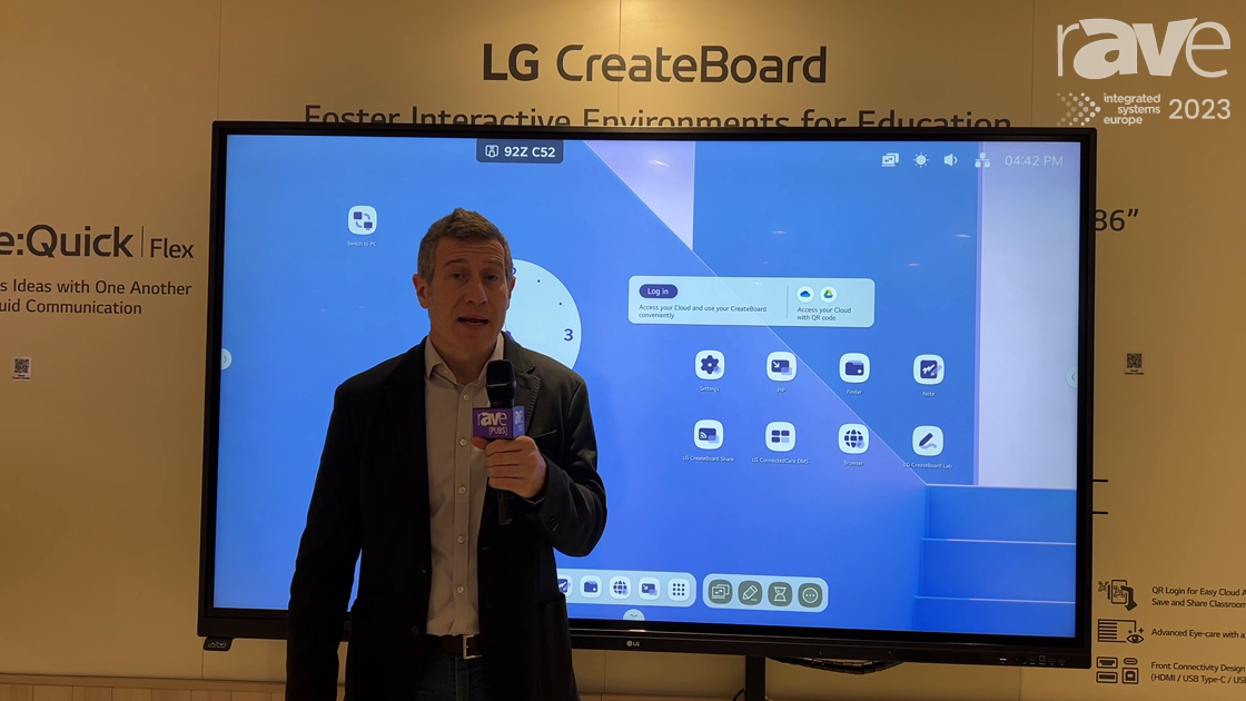 ISE 2023: LG Electronics Demos a Range of Interactive Tools for ...