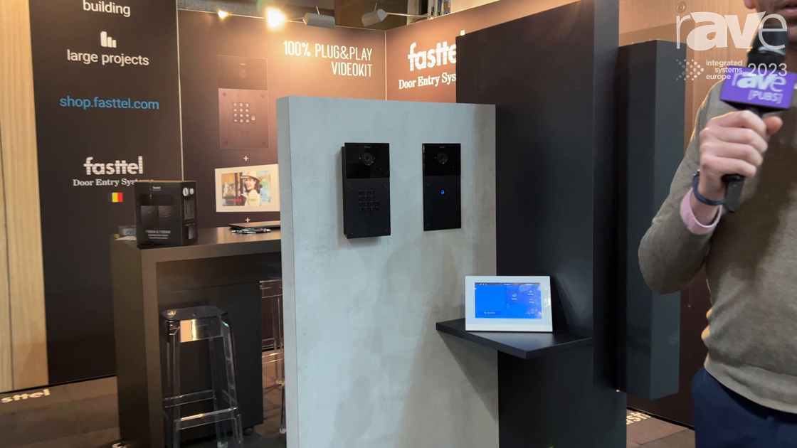 ISE 2023: Fasttel Shows Off Fasttel Doorphone Kit Door Entry System ...