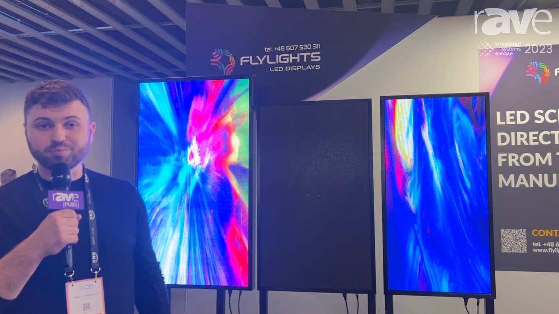 ISE 2023: Flylights LED Displays Introduces Range of dvLED Displays, Totem dvLED Panels – rAVe ...