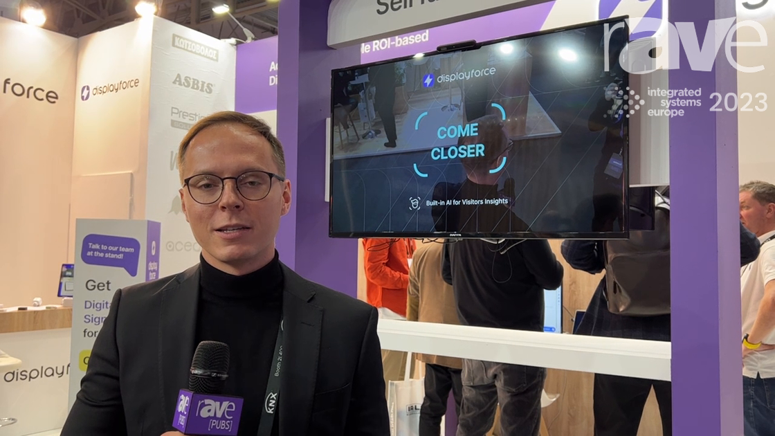 ISE 2023: Displayforce Demos Displayforce Visitor Insight AI Powered ...