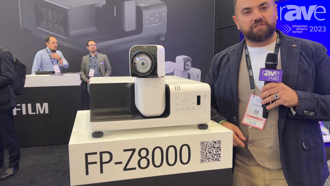 ISE 2023: FujiFilm Features FP-Z8000 Professional Projector with 360 ...