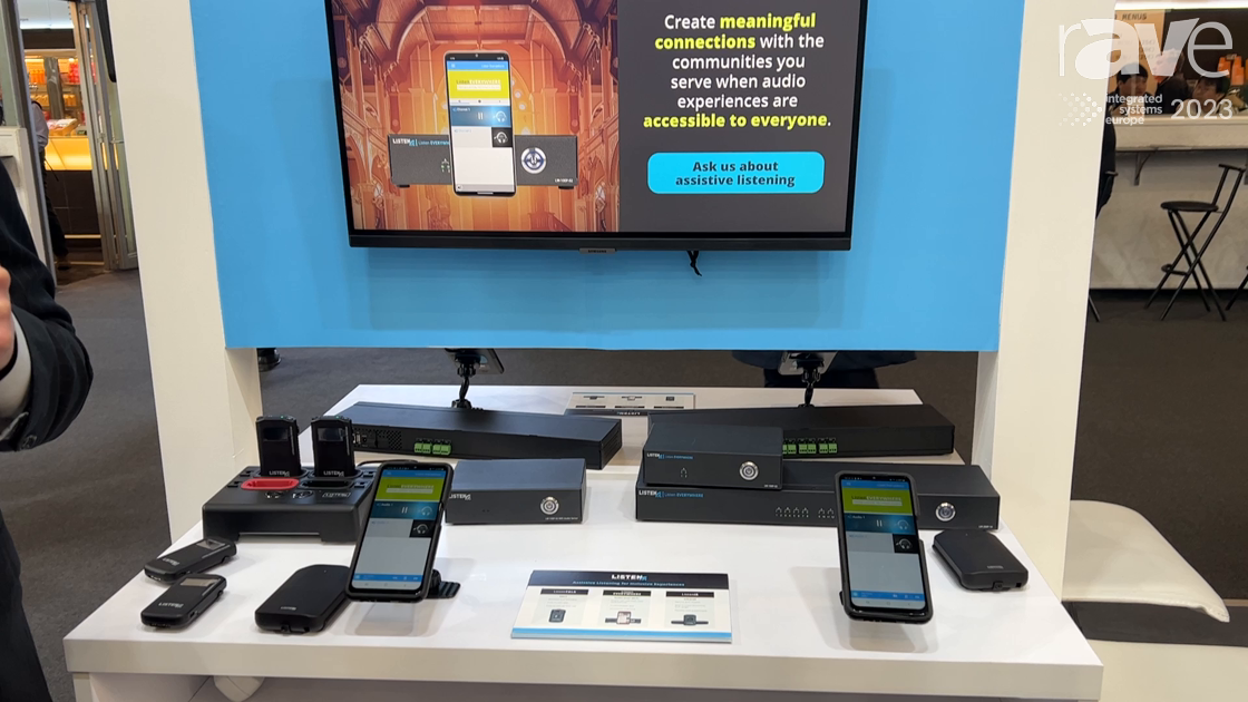 ISE 2023: Listen Technologies Explains Listen EVERYWHERE Audio-Over-Wi ...