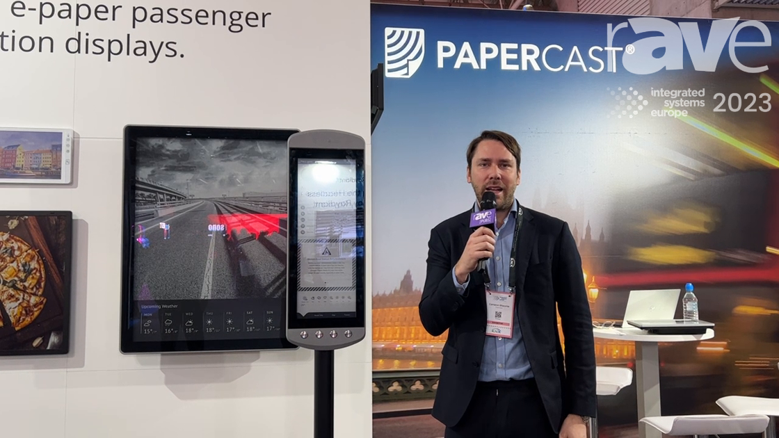 ISE 2023: Papercast Describes Range of Indoor and Outdoor E-Paper ...