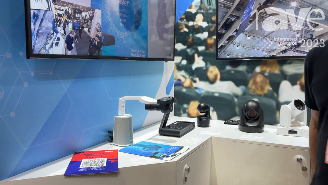 ISE 2023: AVer Showcases New A30 Visualizer, a Combination Document ...