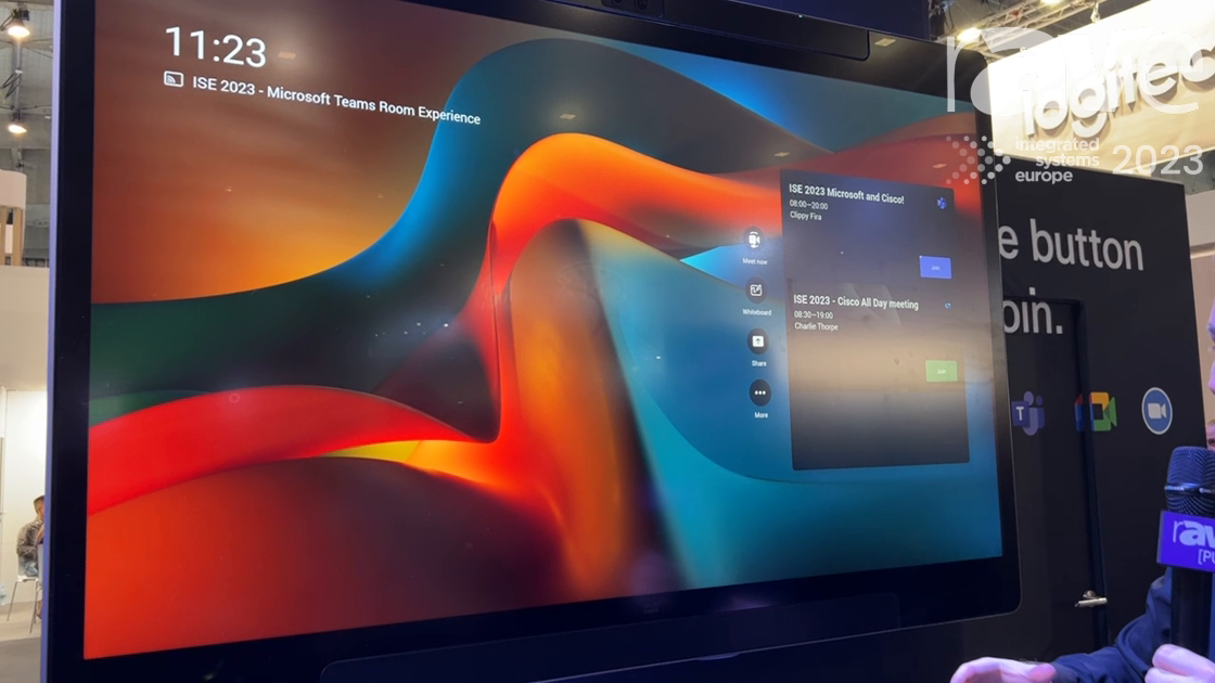 ISE 2023: Cisco Features the Cisco Board Pro With Microsoft Teams Room Experience – rAVe [PUBS]