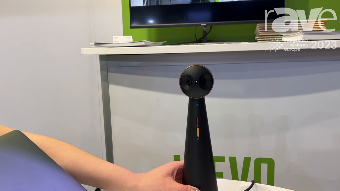 ISE 2023: IPEVO Presents TOTEM 180, 180-Degree Portable Conferencing ...