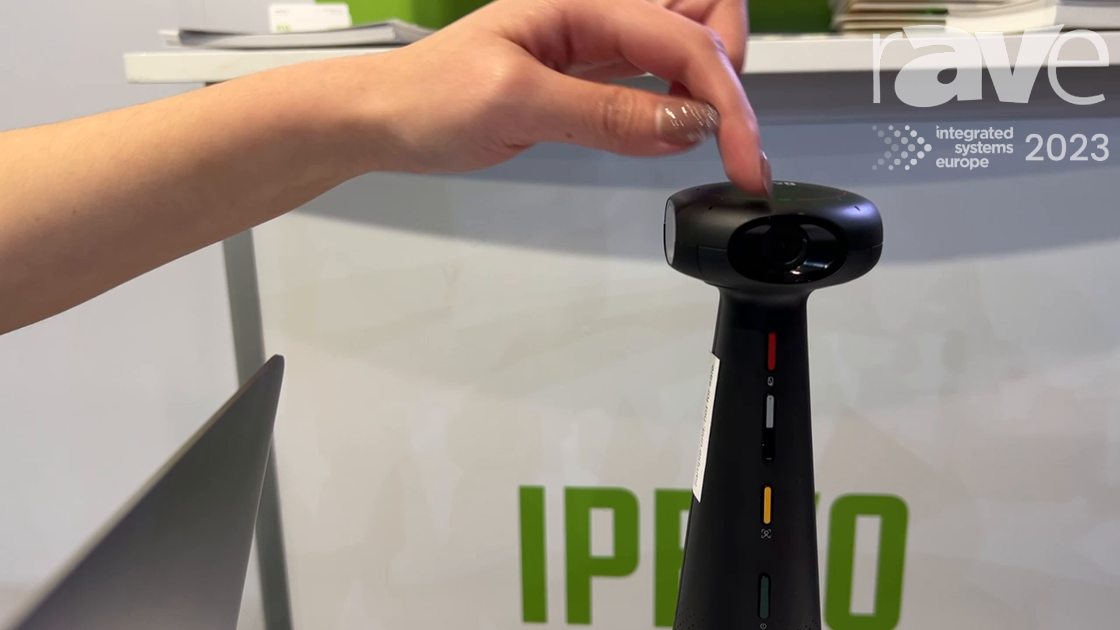 ISE 2023: IPEVO Showcases TOTEM 360, 360-Degree Camera, Microphone and ...