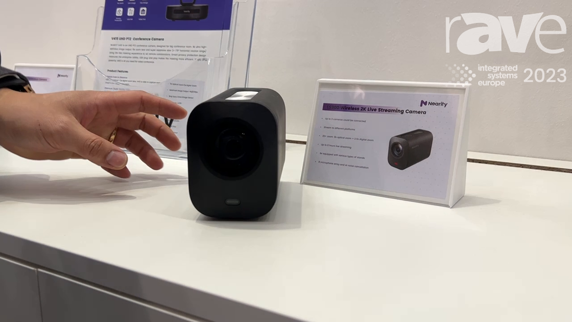 ISE 2023: Nearity Shows rAVe Its LS300 Wireless, Battery-Powered 2K ...