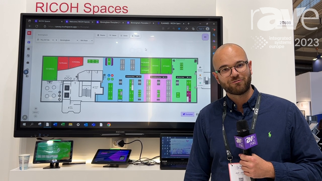ISE 2023: RICOH Demonstrates RICOH Spaces, Proprietary Workplace ...