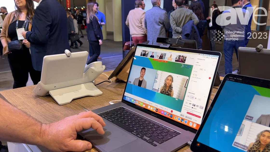 ISE 2023: Webex by Cisco Illustrates Stage Manager Feature in Webex ...