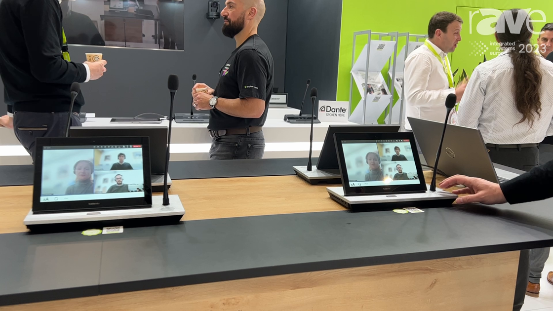 ISE 2023: Televic Features uniCOS All-In-One Multimedia Conference Device – rAVe [PUBS]