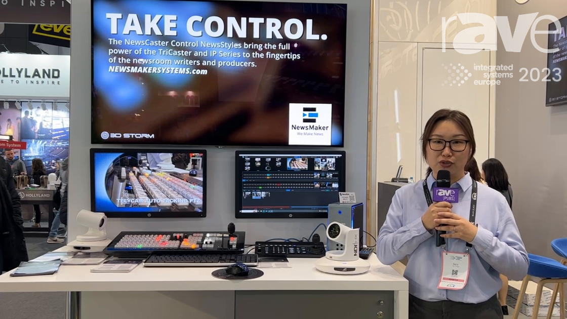 ISE 2023: Telycam Talks About 4K@60 PTZ Cameras via NDI or HDMI – rAVe [PUBS]