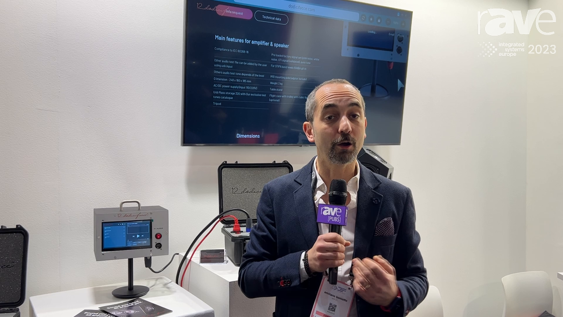 ISE 2023: 12 Dodicifacce Highlights DF TALKBOX Loudspeaker for STIPA ...