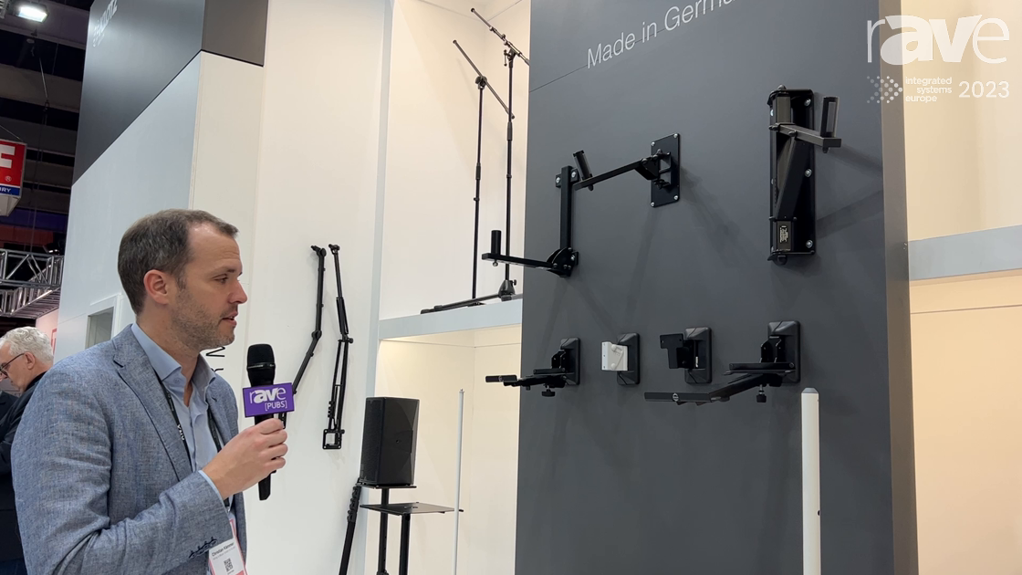 ISE 2023: König & Meyer Exhibit Speaker Wall Mounts, Studio Equipment – rAVe [PUBS]