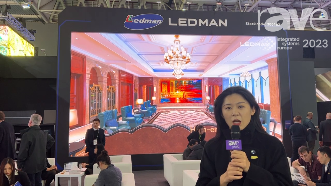 ISE 2023: Ledman Showcases 0.9mm COB dvLED Display – rAVe [PUBS]