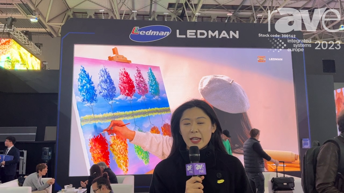 ISE 2023: Ledman Showcases COB dvLED Displays for Commercial and Residential Applications – rAVe ...