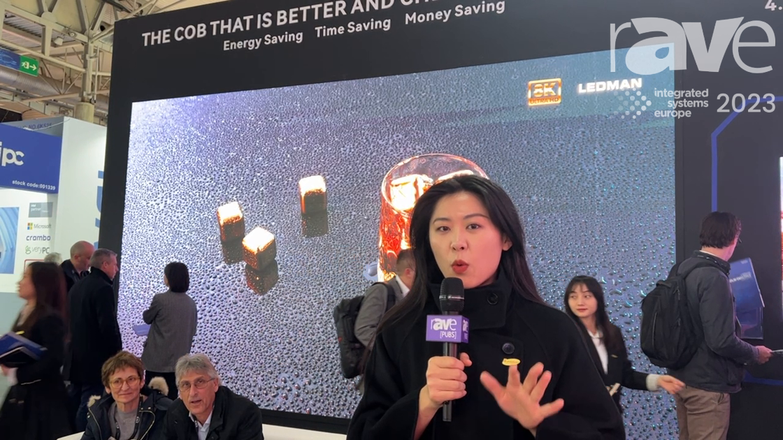 ISE 2023: Ledman Unveils DS 1.2mm COB dvLED Display – rAVe [PUBS]