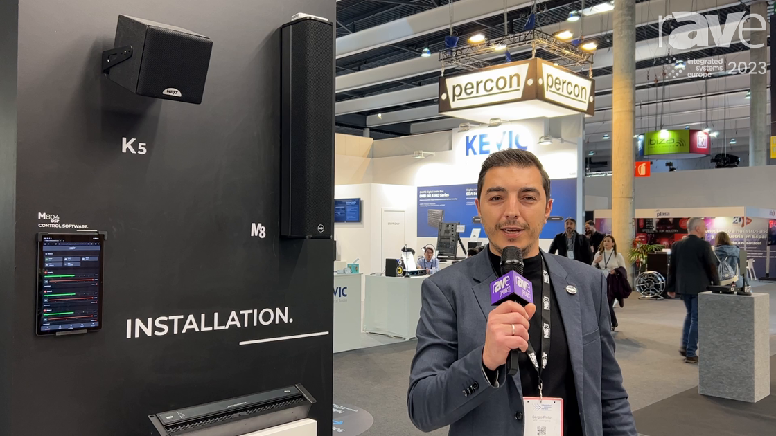 ISE 2023: NEXT-ProAudio Presents M804 DSP Smart Full Matrix DSP Class D ...