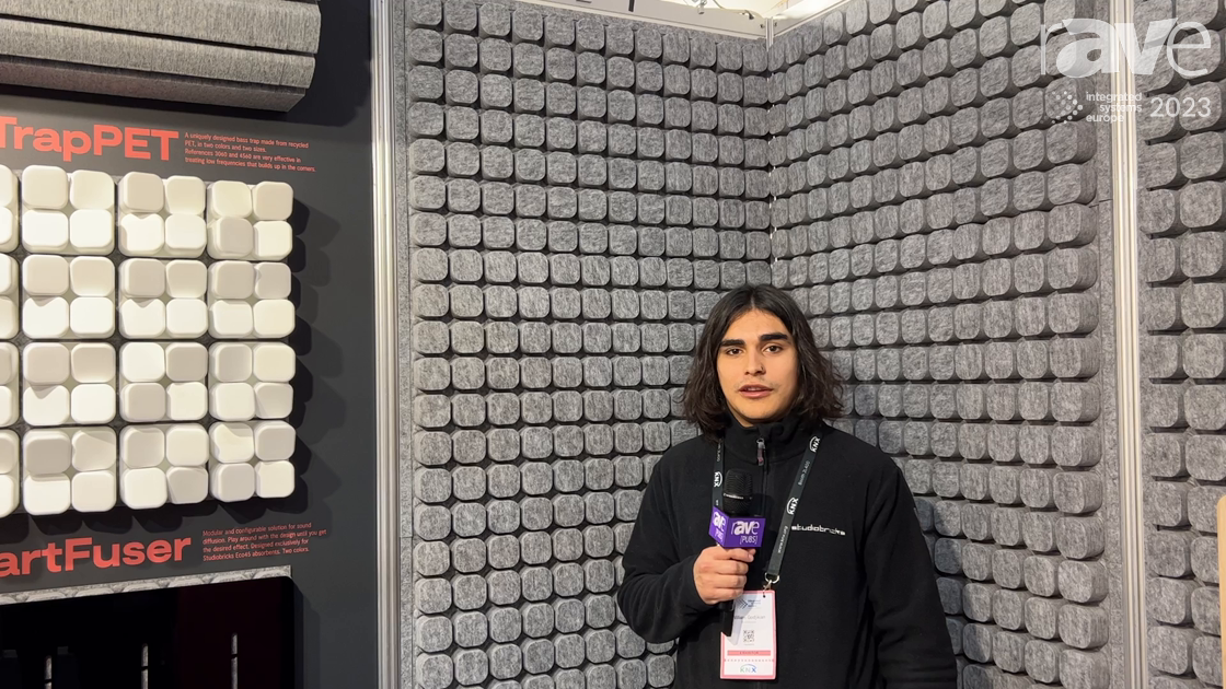 ISE 2023: StudioBricks Features Eco45, SmartFuser and FlatPanel Environment Friendly Acoustic ...