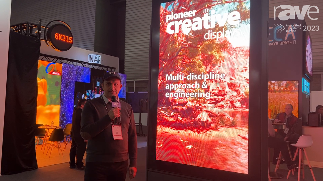 ISE 2023: LEDECA Shows Off 6000-Nit dvLED Totem Digital Signage Display ...
