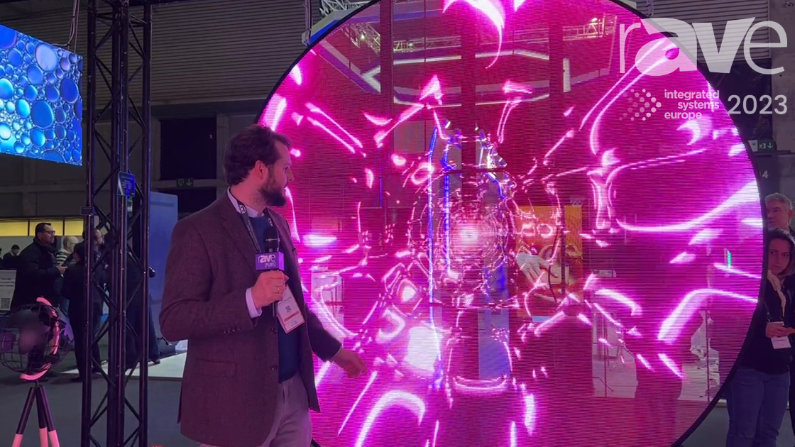 ISE 2023: RPG Showcases Circular, Transparent dvLED Display – rAVe [PUBS]