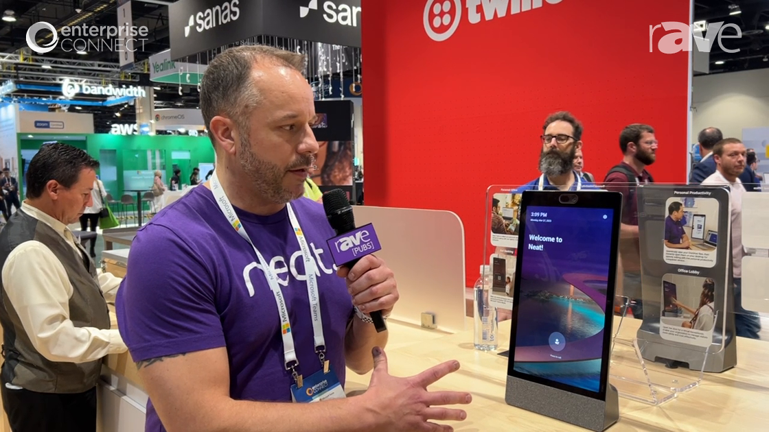 Enterprise Connect 23: Neat Introduces the Neat Frame Running Microsoft Virtual Front Desk ...