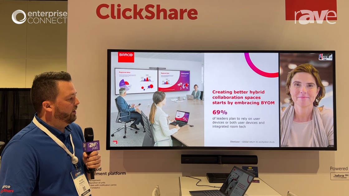 Enterprise Connect 23: Barco Talks About ClickShare CX-50 Second ...