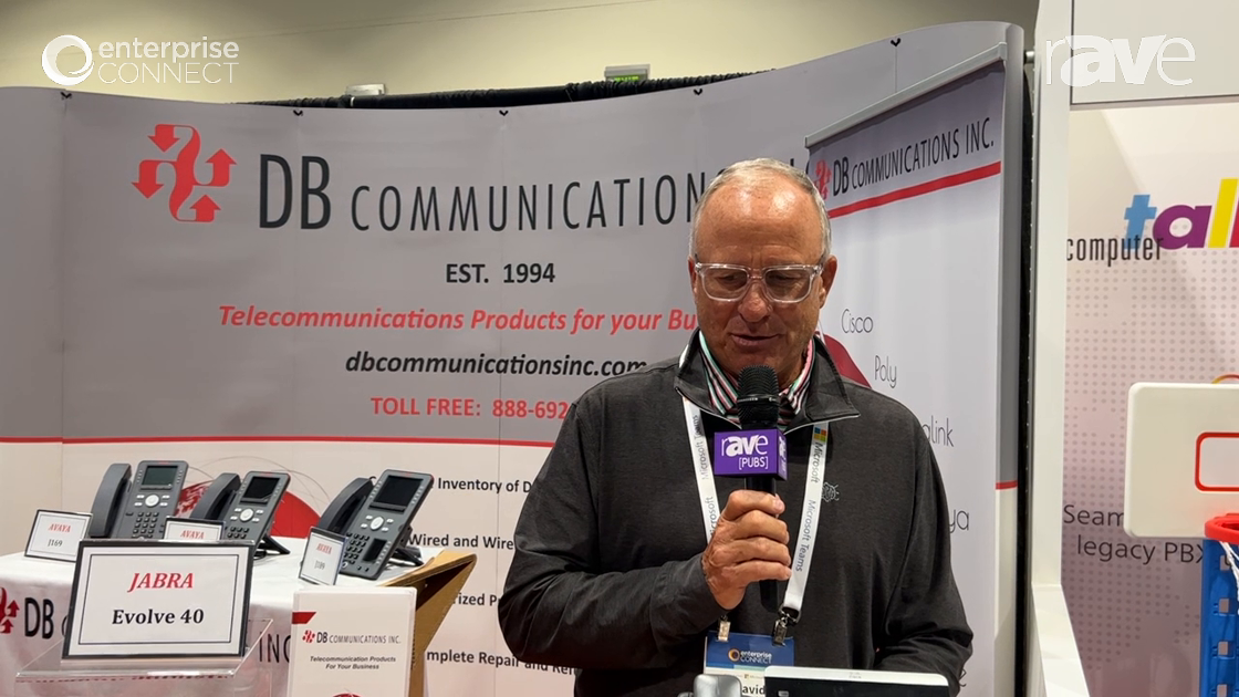 Enterprise Connect 23: DB Communications Exhibits Cisco 8841 Desktop ...