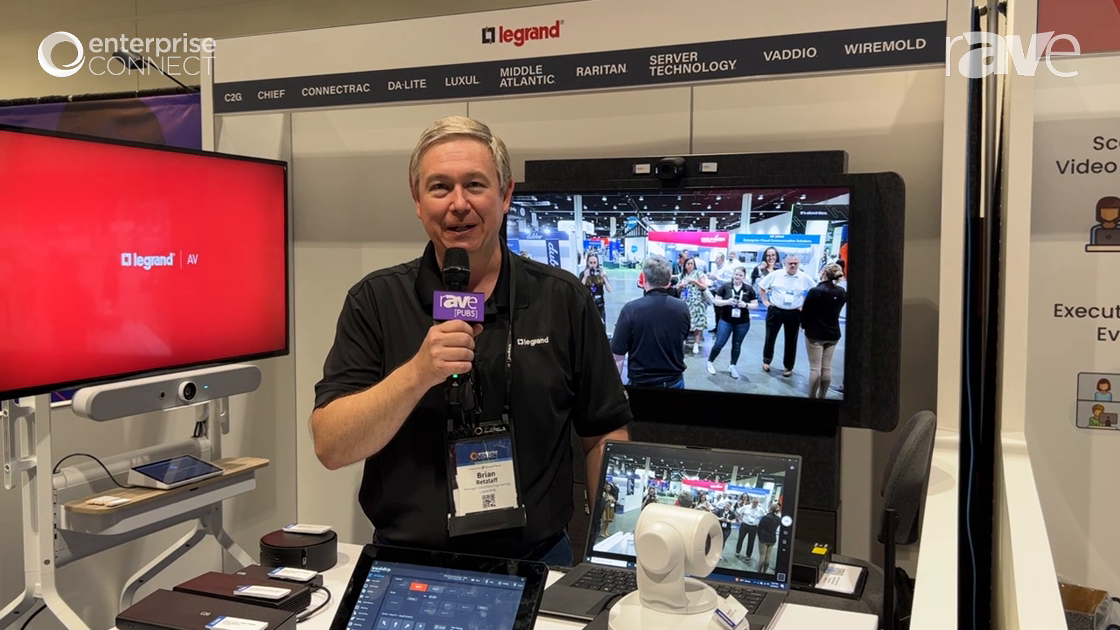 Enterprise Connect 23: Legrand AV Exhibits Range of Vaddio UCC ...