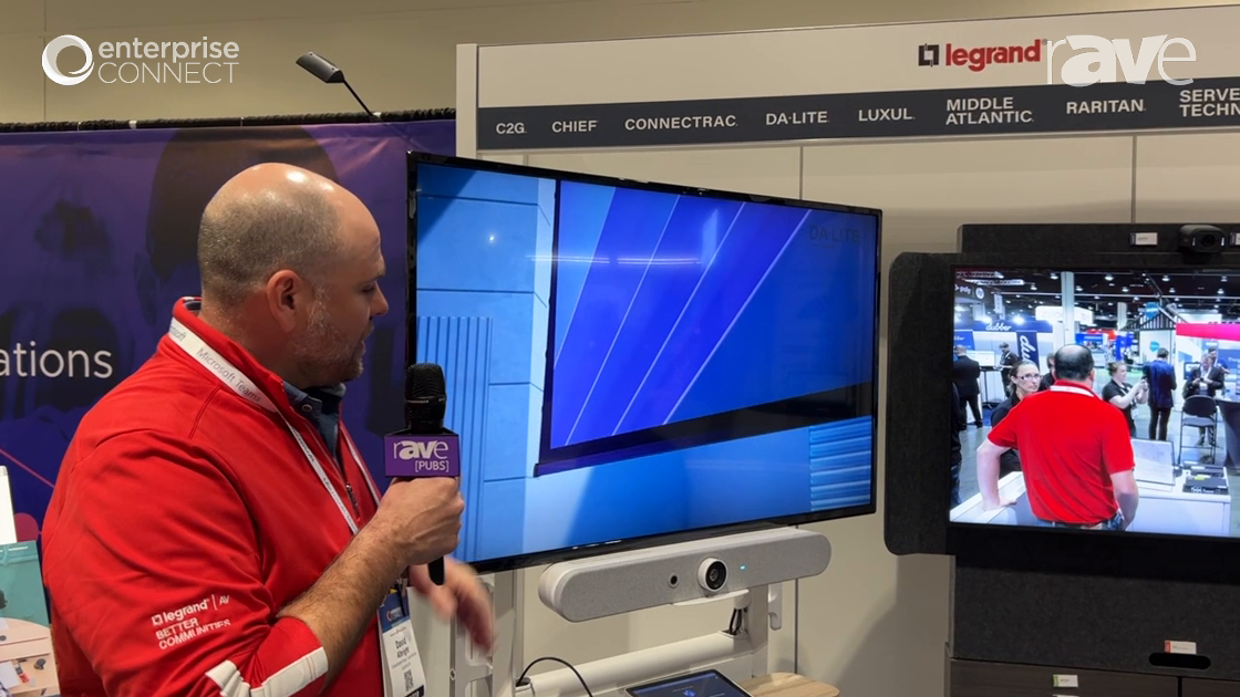 Enterprise Connect 23: Legrand AV Shows Chief Voyager Mobile Cart for ...
