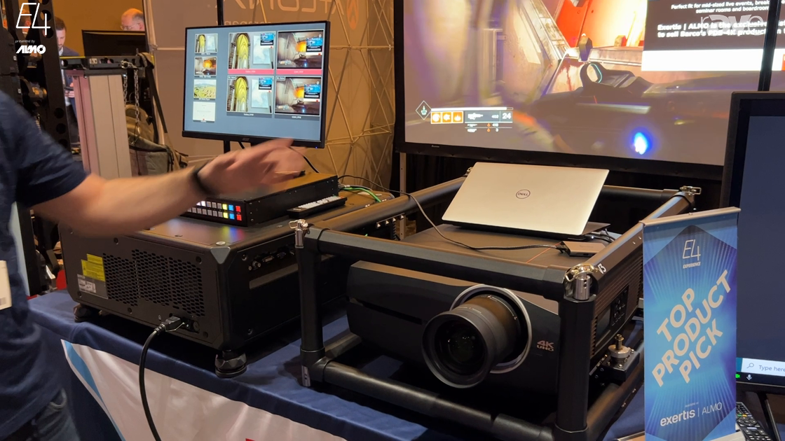 E4 Experience: Barco Shows Off RGB Laser F80 and G100 Projection ...