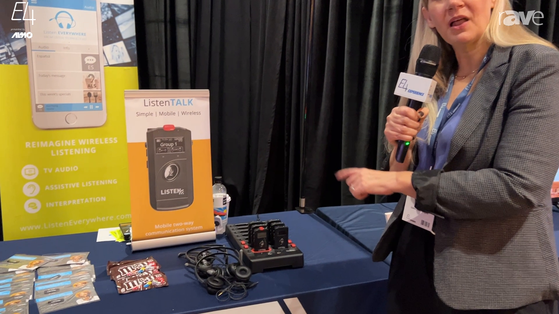 E4 Experience: Listen Technologies Shows ListenTALK Two-Way ...