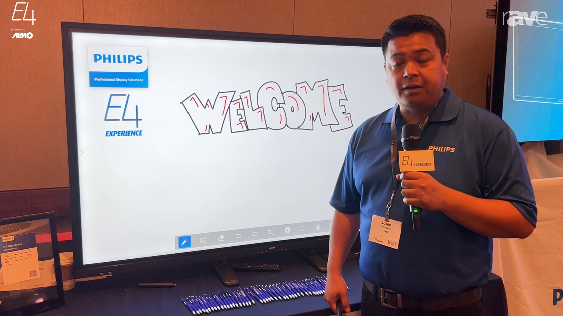 E4 Experience: Philips Displays Demos BDL4052E Interactive Education ...