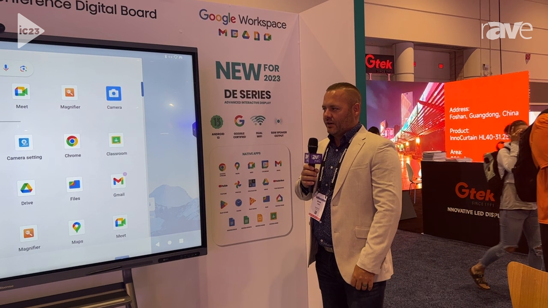 InfoComm 2023: Hisense Features 86MR6DE-E GoBoard 86-Inch Interactive ...