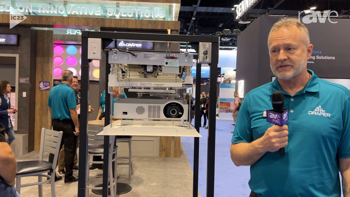 InfoComm 2023: Draper Features SL4 Scissor Lift for Projectors – rAVe ...