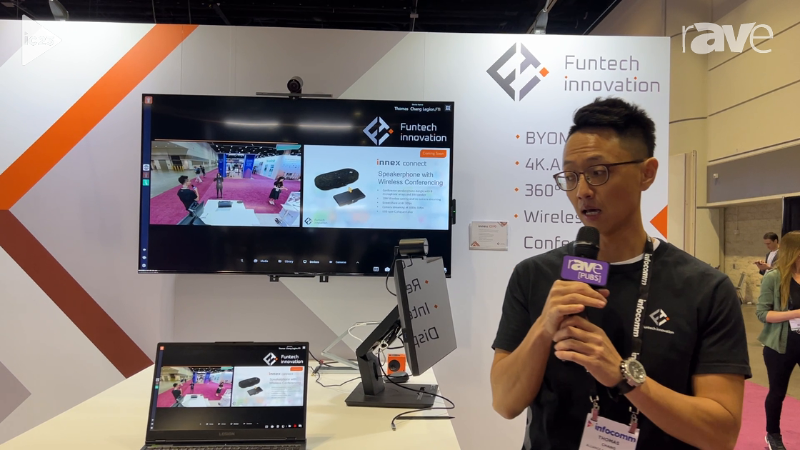 InfoComm 2023: FunTech Innovation Shows innex connect Speakerphone ...