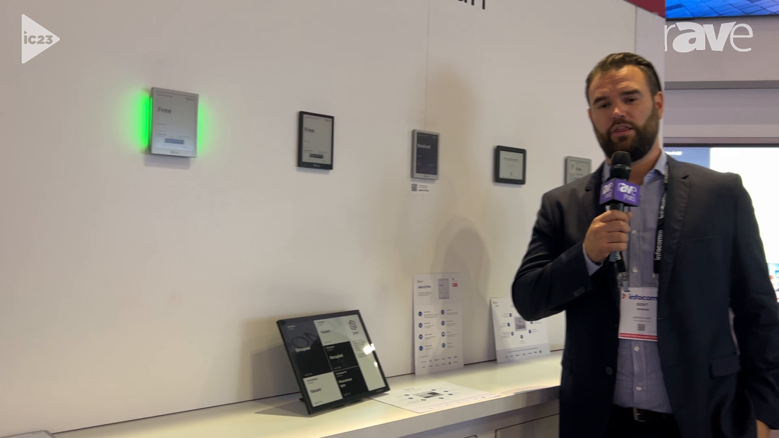 InfoComm 2023: Joan Shows Joan 13, a 13-Inch Wireless Room Scheduler at ...