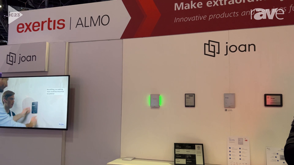 InfoComm 2023: Joan Shows Joan Room Scheduler Line for Room Booking ...