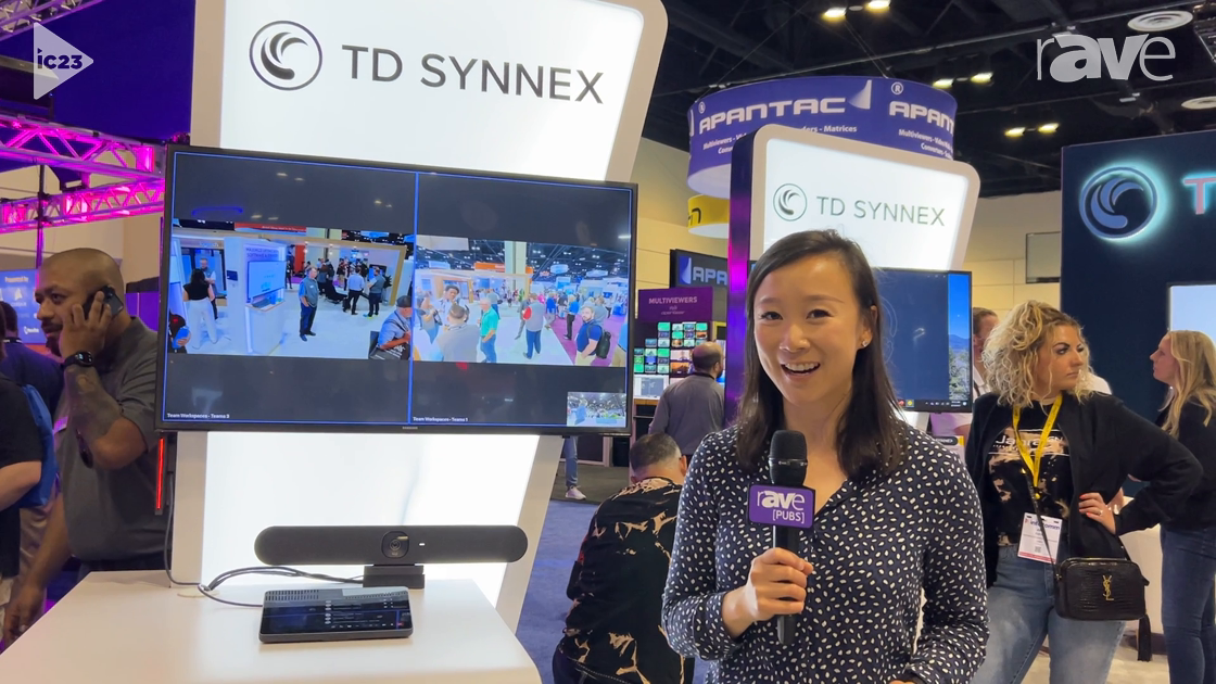 InfoComm 2023: Logitech Showcases Rally Bar Huddle All-in-One Solution at the TD SYNNEX Booth ...