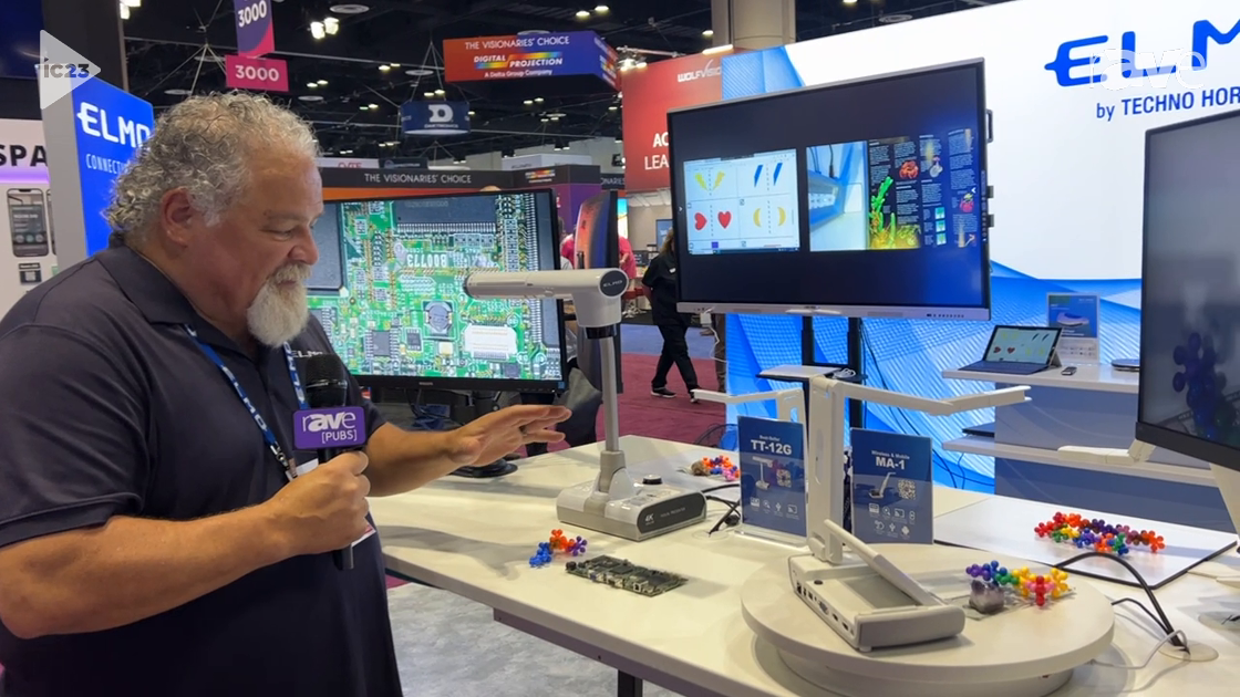 InfoComm 2023: ELMO Intros TT-12G 4K Document Camera, MXP3W Wireless ...