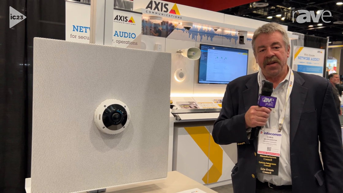 InfoComm 2023: Axis Communications Presents 2×2-Foot Tile Speaker With ...
