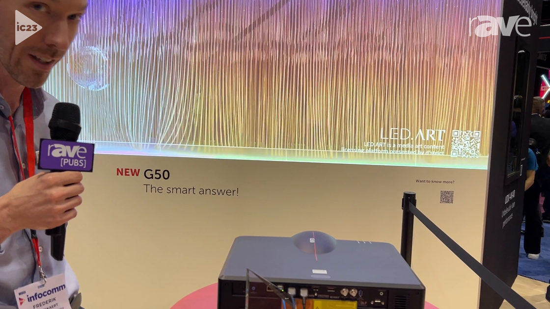 InfoComm 2023: Barco Launches Small, Light, 1-Chip DLP G50 Projector ...