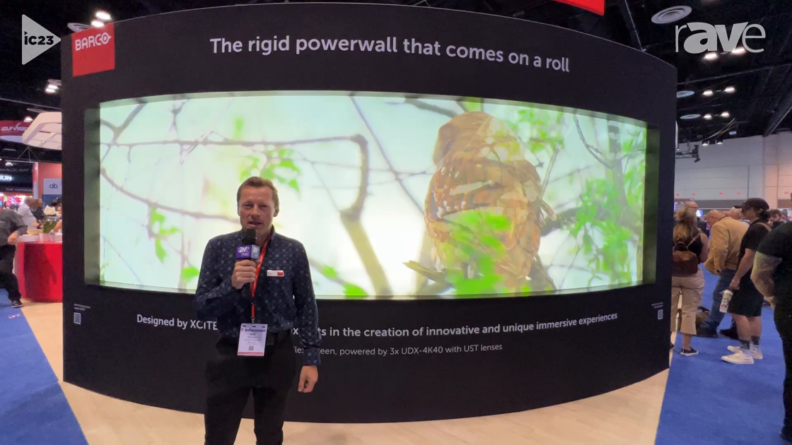 InfoComm 2023: Barco Shows UDX-4K40 Projectors with RigiFlex Screen ...
