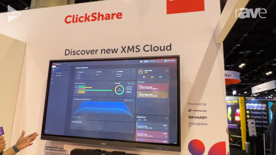 InfoComm 2023: Barco Demos New XMS 2.0 Cloud Management Platform for ClickShare – rAVe [PUBS]