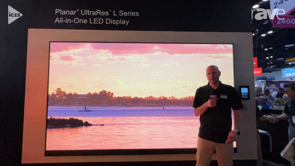 InfoComm 2023: Planar Debuts 136″ UltraRes L Series 1.5mm, 136″ All-in-One dvLED Display – rAVe ...
