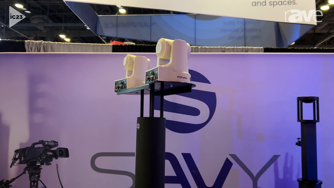 InfoComm 2023: SAVY Demos Elegant Series TB Movable Camera Stand – rAVe ...