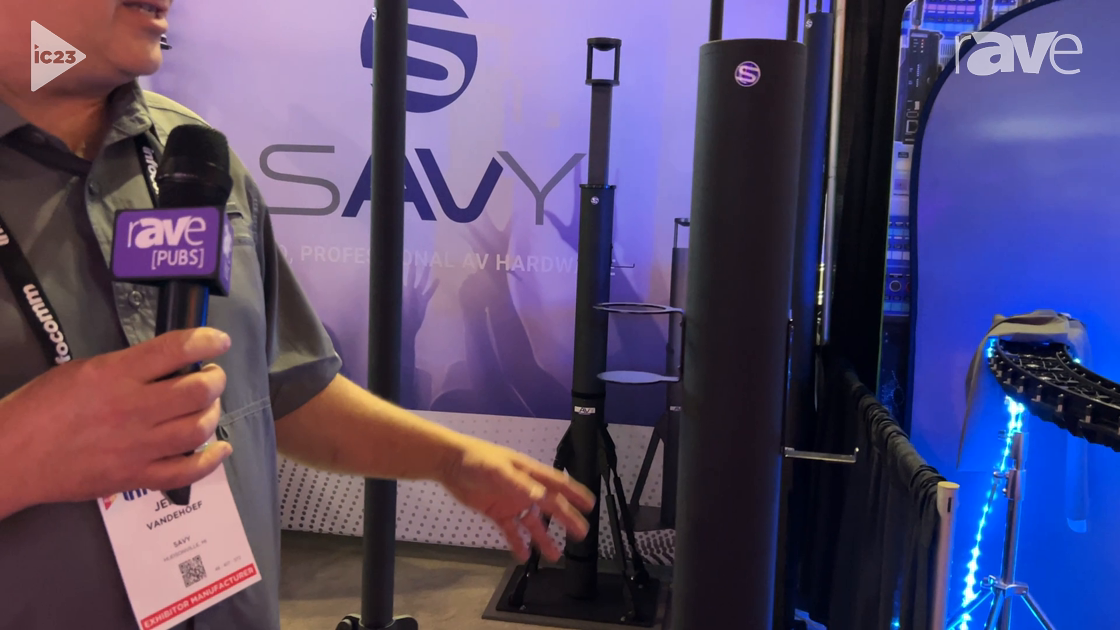 InfoComm 2023: SAVY Presents Compact Custom-Height Series FII Fixed ...
