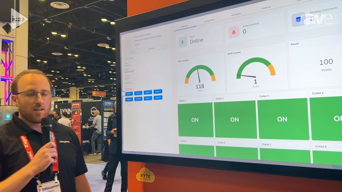 InfoComm 2023: Middle Atlantic Shows RackLink Cloud Power Management ...